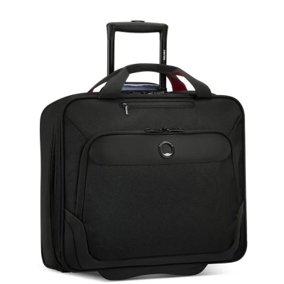 Delsey Parvis Plus 2W 2Cpt 30L trolley bag - Black (Black) | Спорт и Хоби