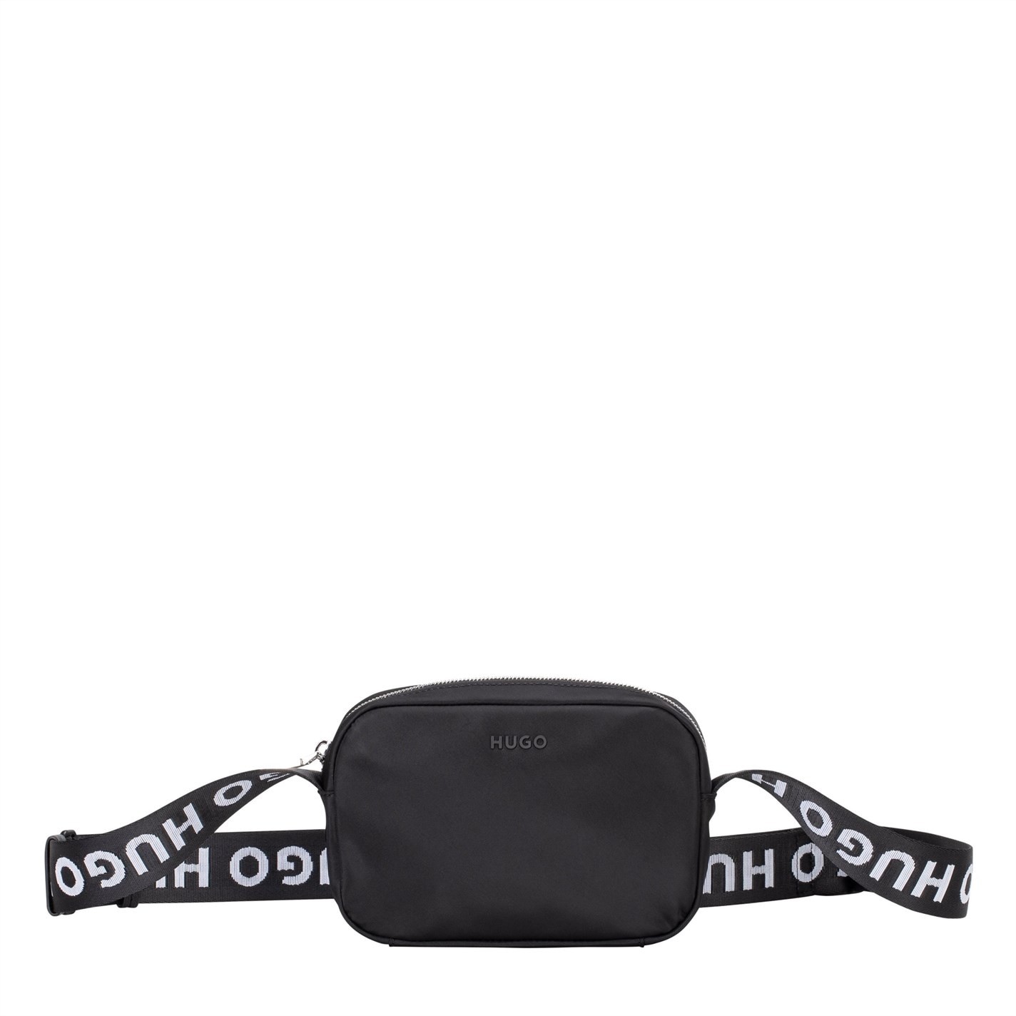 Hugo Bel Crossbody Nylon bag - Black | Спорт и Хоби