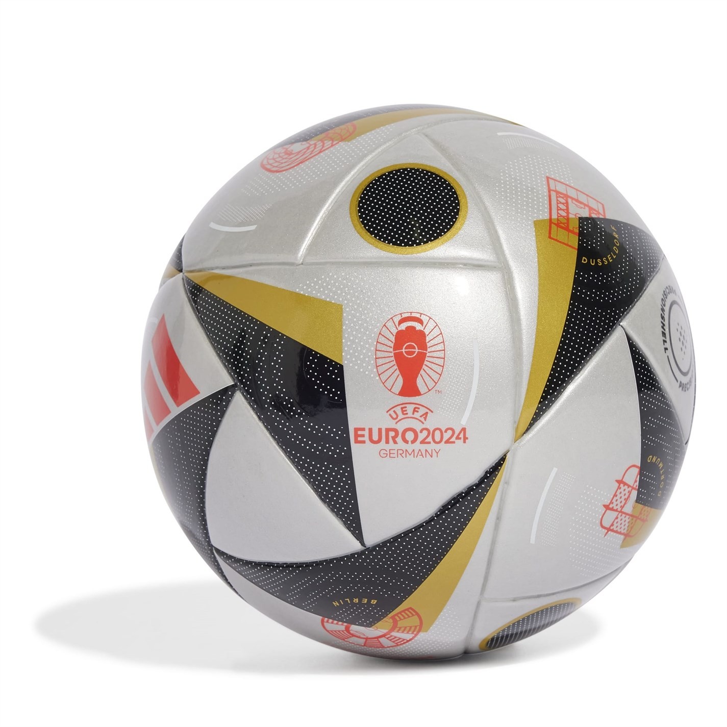 Adidas Euro 2024™ Mini Football - Euro 2024 Silver/Gold | Спорт и Хоби