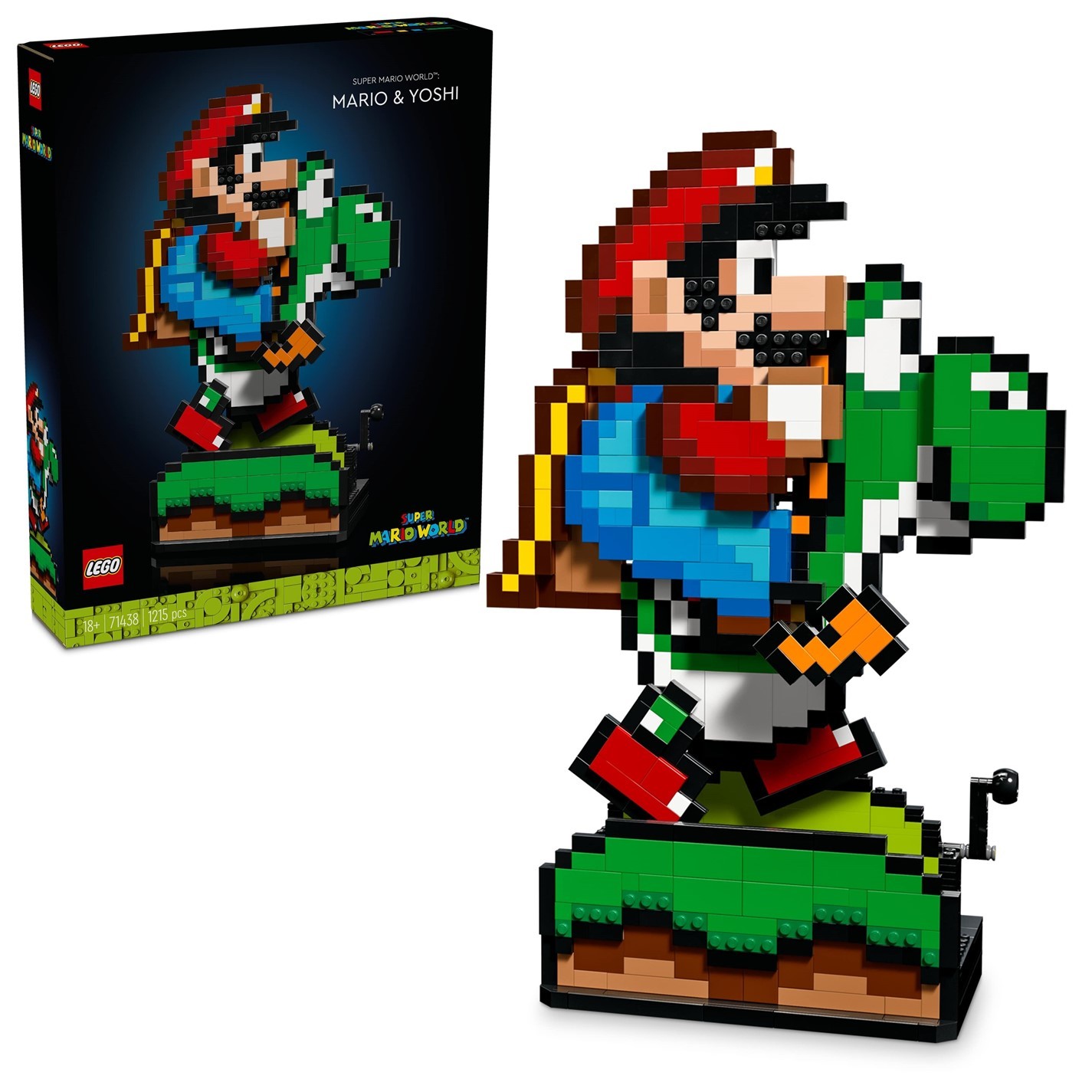 LEGO LEGO Super Mario 71438 Super Mario World: Mario & Yoshi - 71438 ...