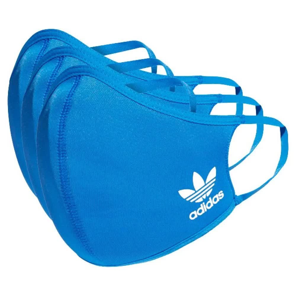 Adidas Originals Face Cover face mask 3 units - Blue (Blue Bird ...