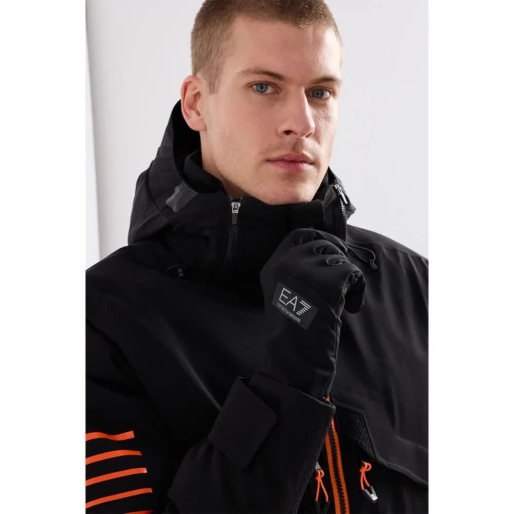 Ръкавици EA7 EMPORIO ARMANI Train Softshell gloves - Black (Black ...