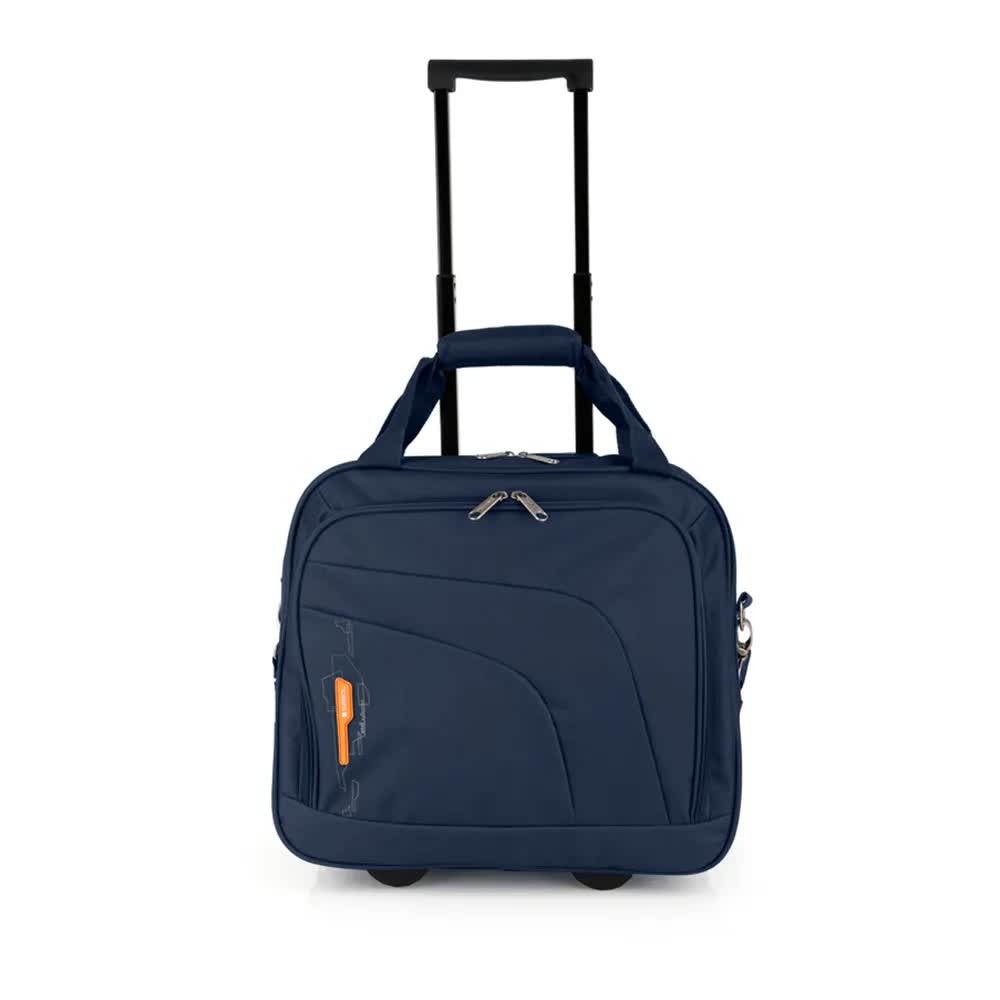 Gabol Week Eco 25L 15.6´´ business case with wheels - Blue (Navy Blue ...